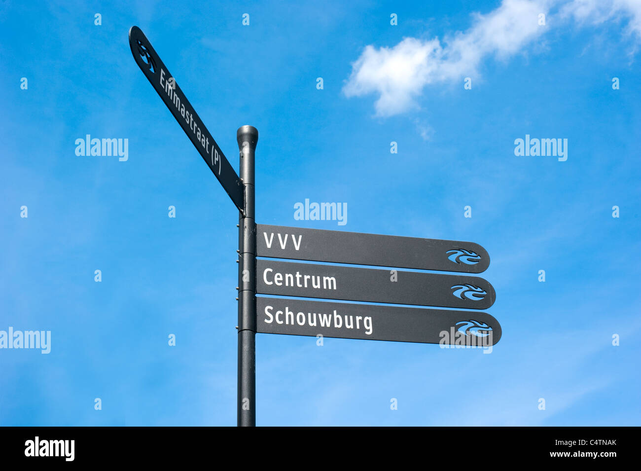 Signe indiquant les directions direction Banque de photographies et d ...