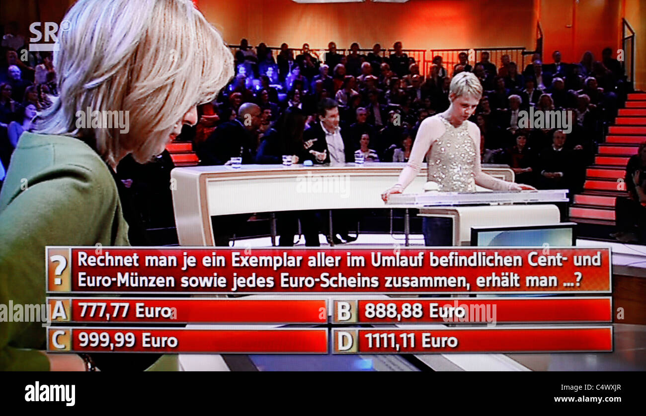 Jeu télévisé Banque de photographies et d’images à haute résolution - Alamy