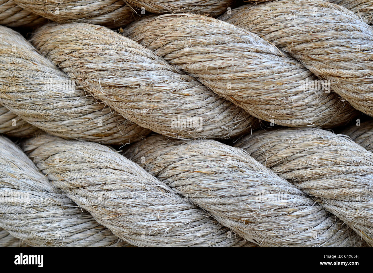 Rope texture Banque de photographies et d’images à haute résolution - Alamy