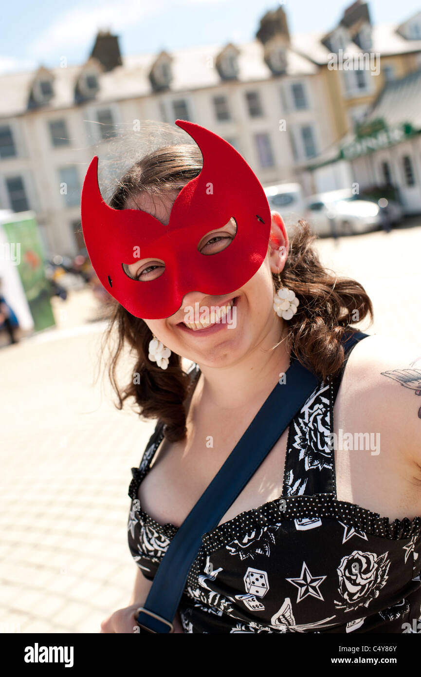 Les diables rouges femme Banque de photographies et d’images à haute ...