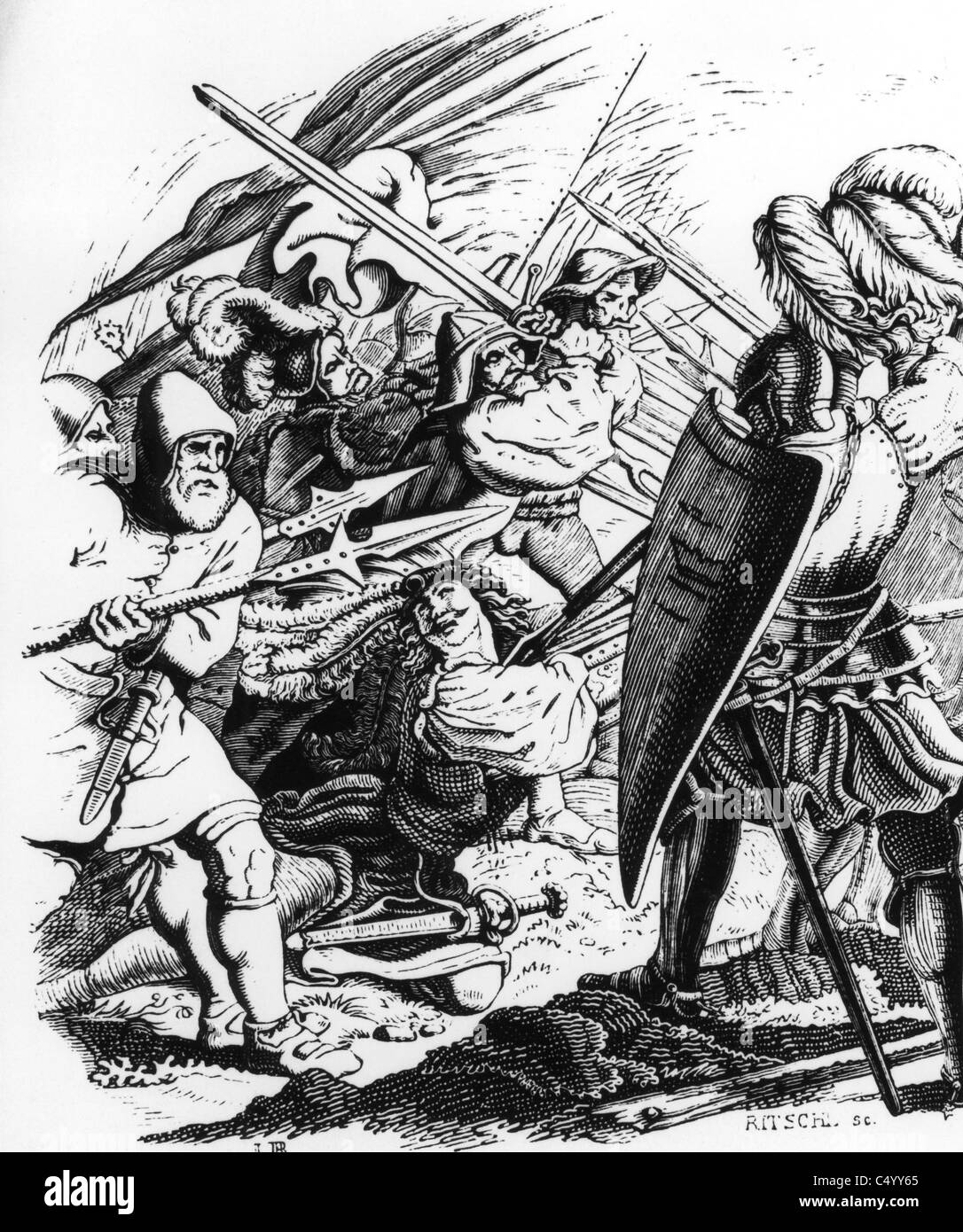 Arnold winkelried Banque de photographies et d’images à haute ...