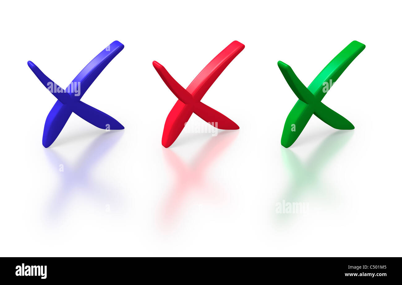 Cross crosses Banque d'images détourées - Alamy