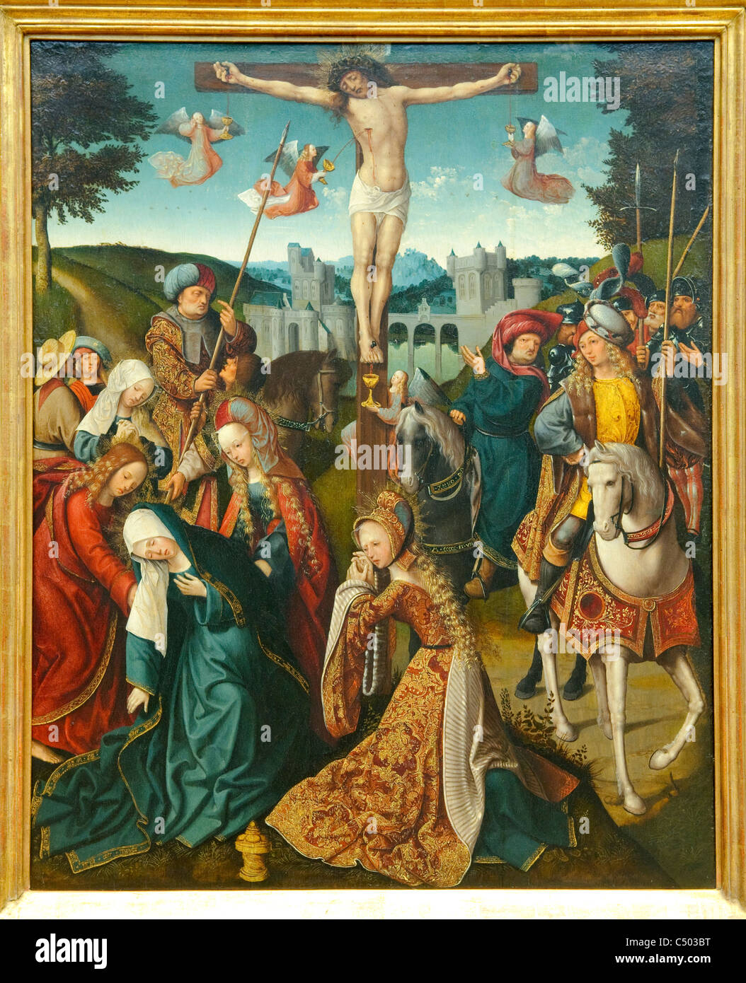 Jacob cornelisz van oostsanen la crucifixion Banque de photographies et d’images à haute ...
