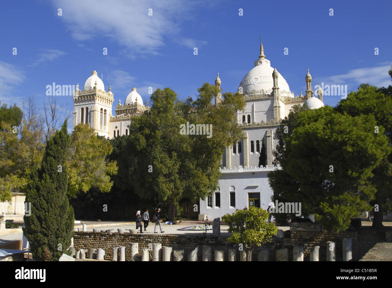 L'Afrique, Tunisie, Tunis, Carthage, colline de Byrsa, le musée de ...