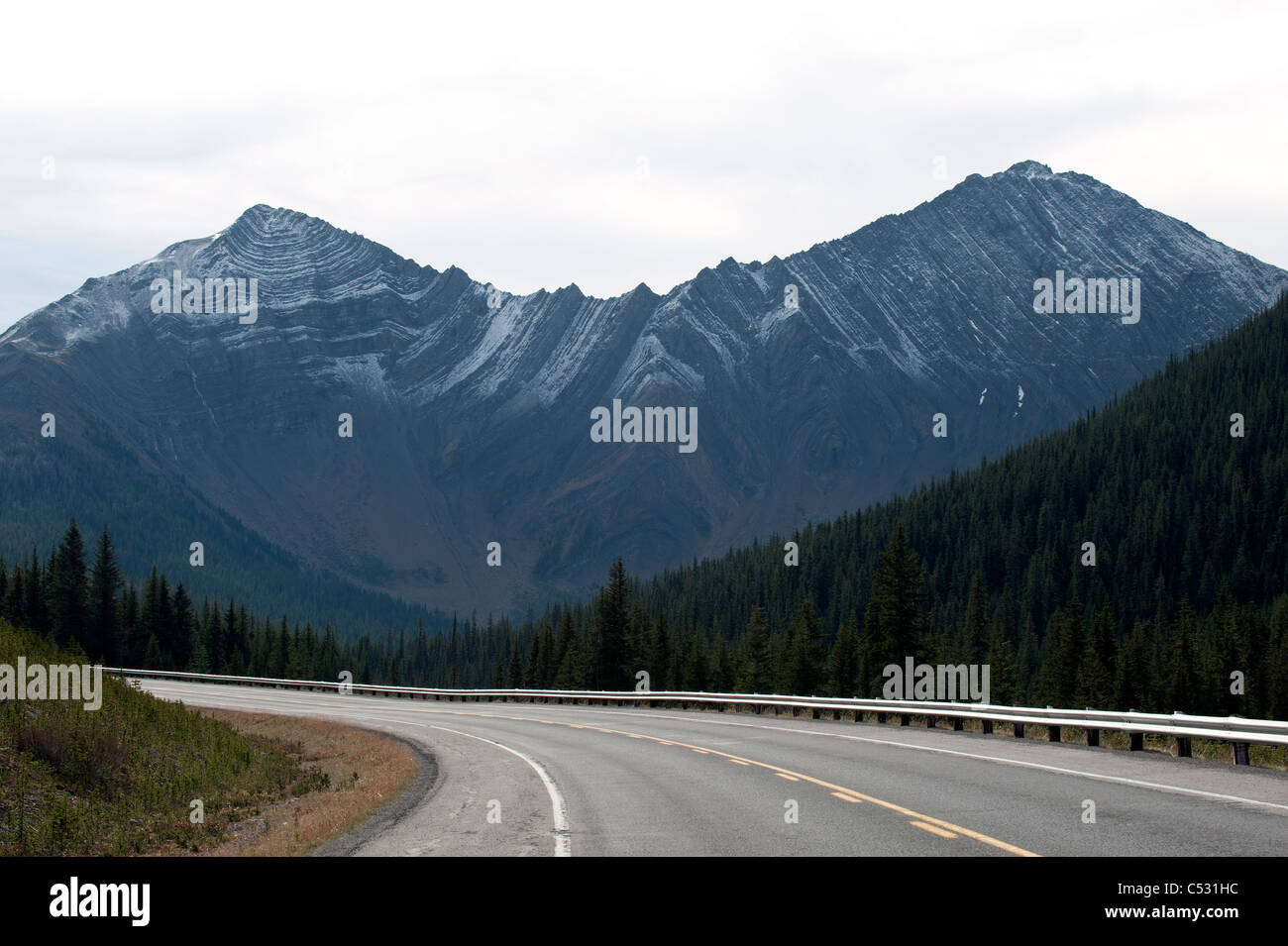 Autoroute canadienne hiver Banque de photographies et d’images à haute ...