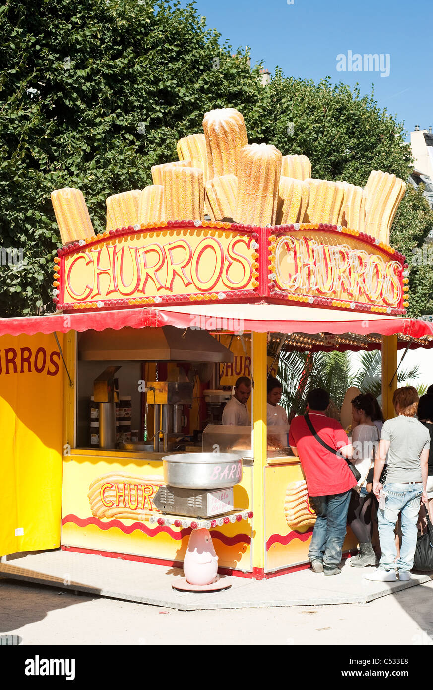 Churros stand Banque de photographies et d’images à haute résolution ...