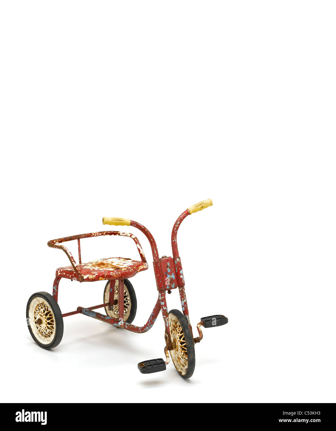 Tricycle vintage Banque d'images détourées - Alamy