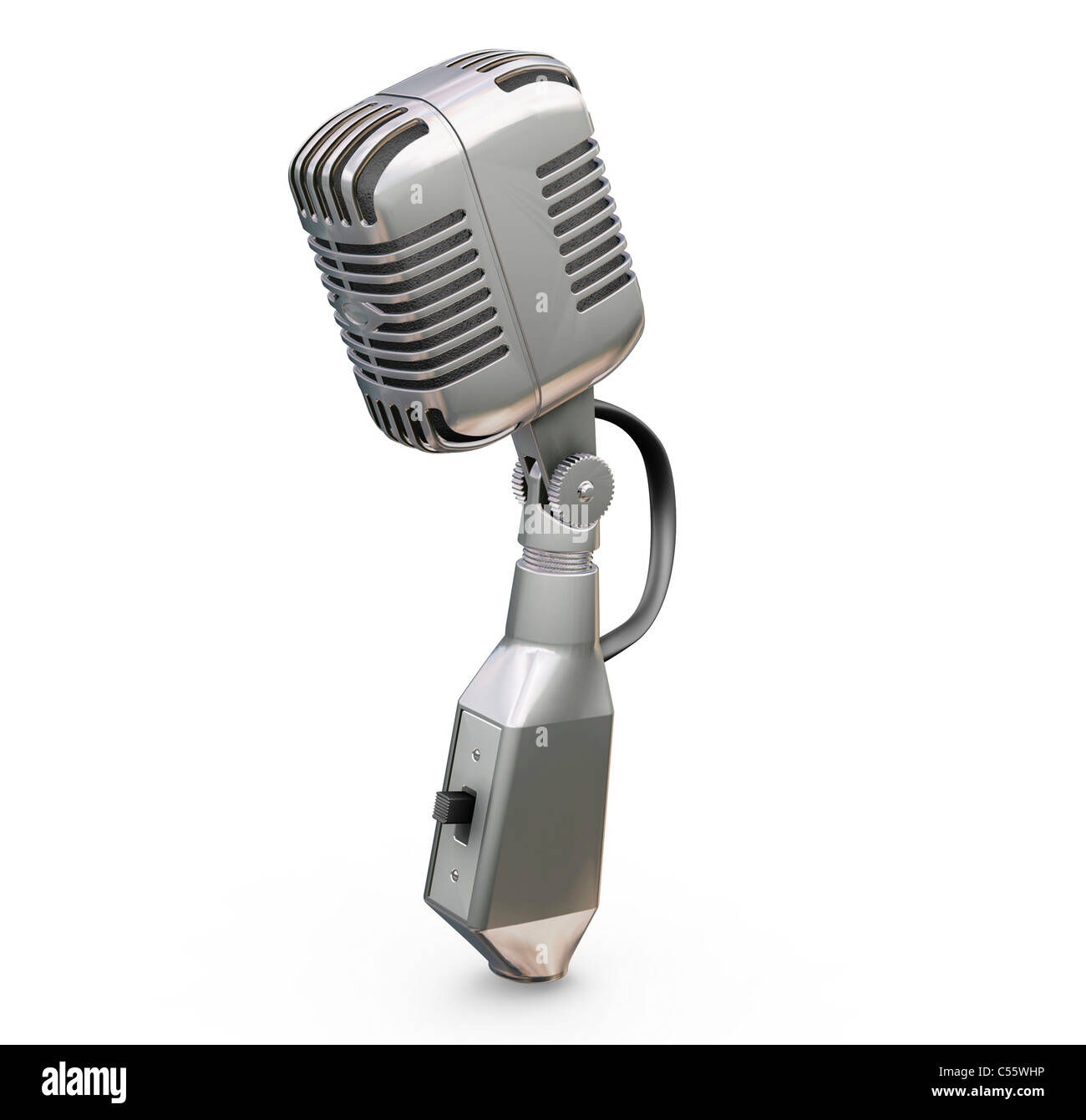 Retro microphone Banque de photographies et d’images à haute résolution - Alamy