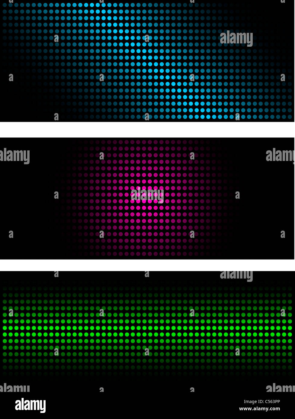 Résumé des points de trame Photo Stock - Alamy