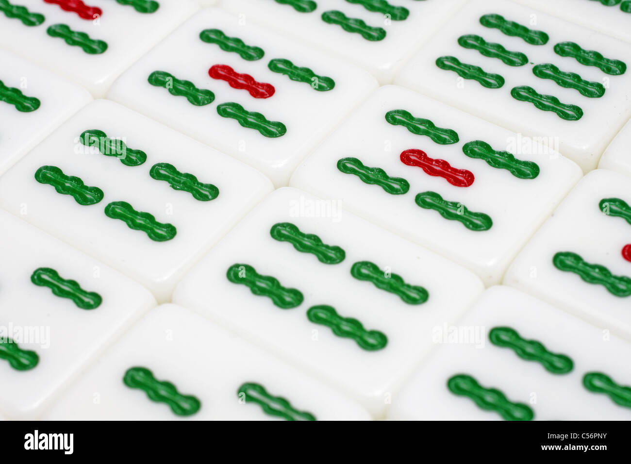 Tuile de mahjong Banque de photographies et d’images à haute résolution ...