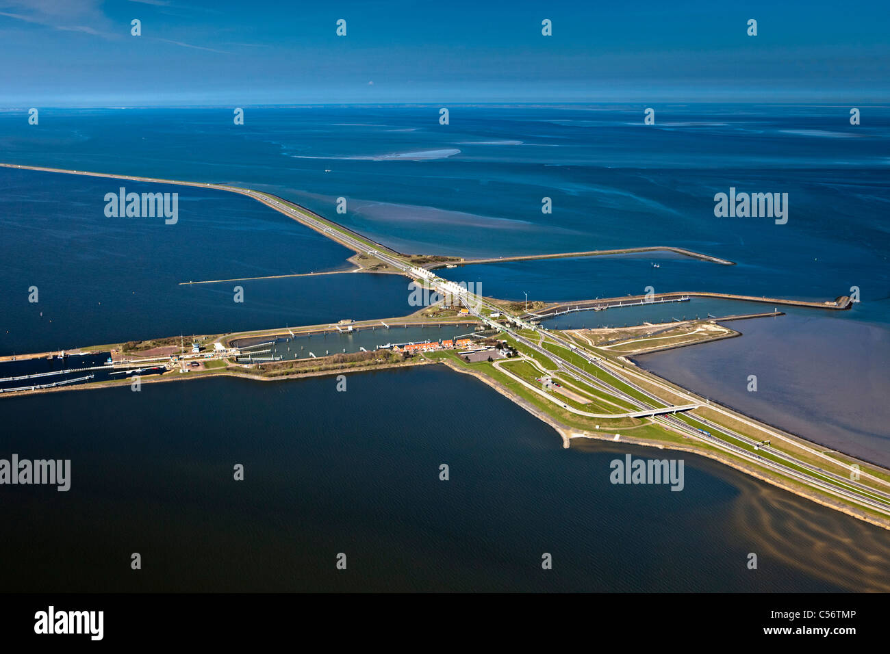 Barrage de ijsselmeer Banque de photographies et d’images à haute ...