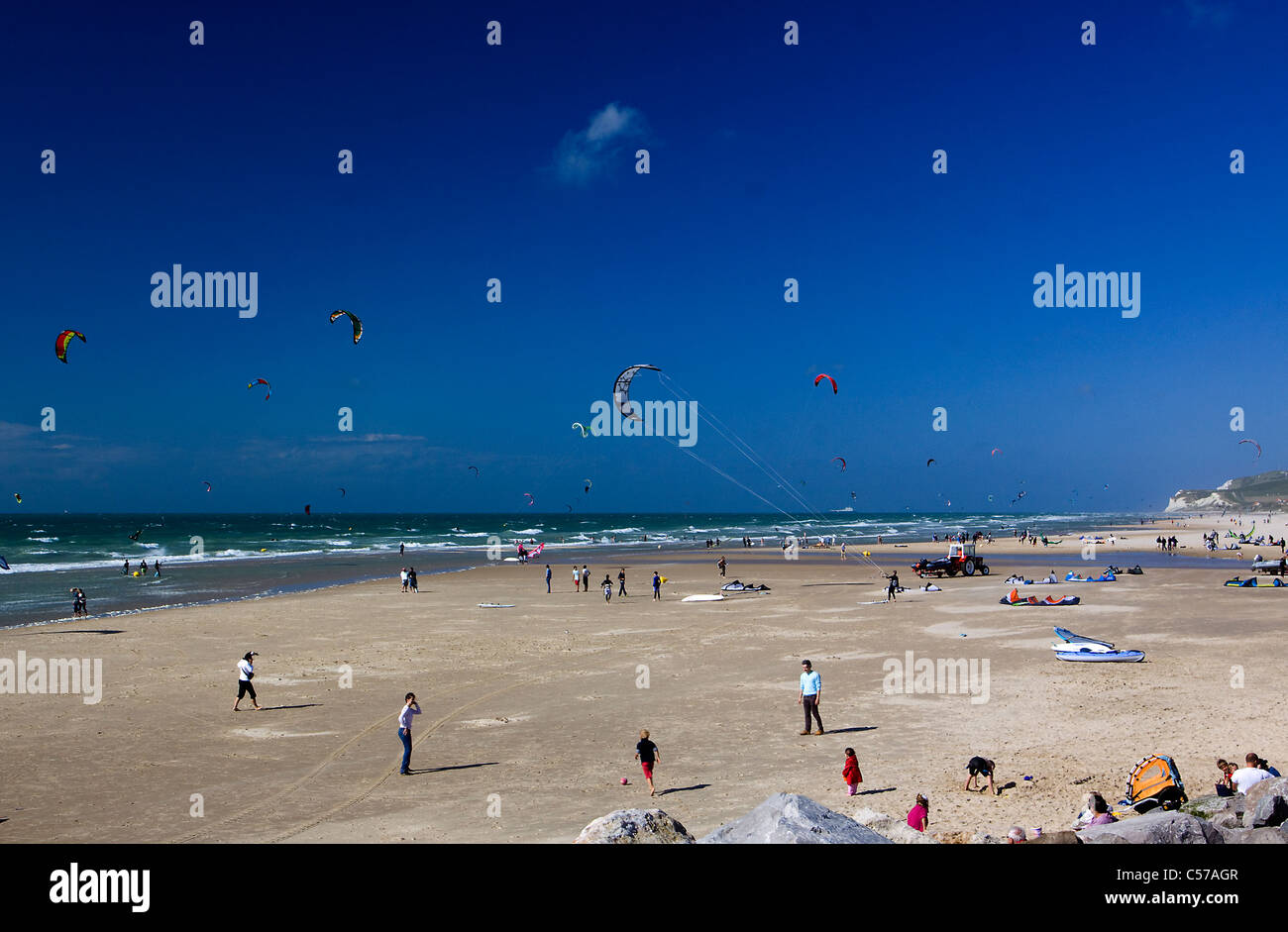 Wissant plage Banque de photographies et d’images à haute résolution ...