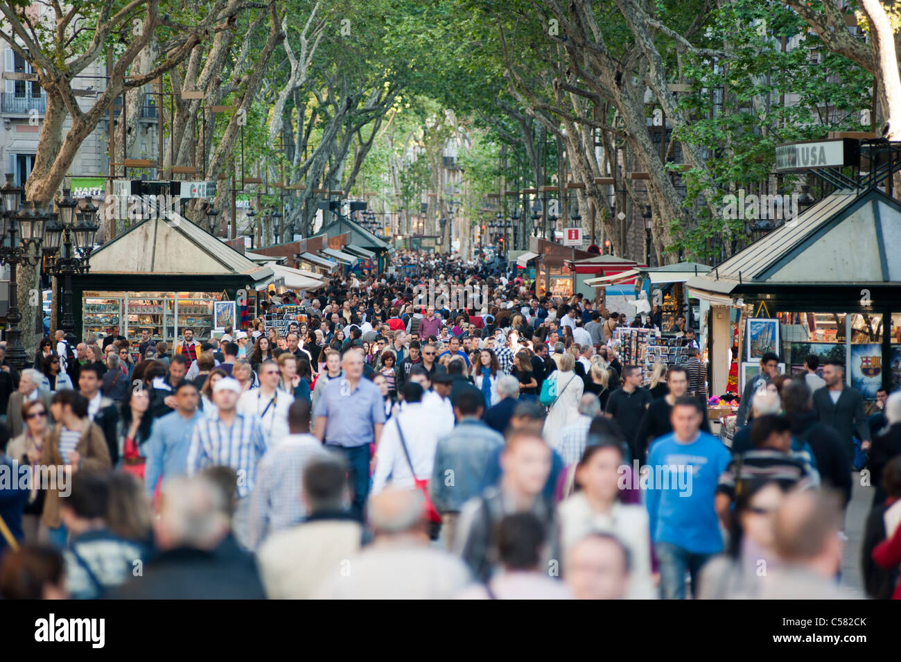 Las ramblas barcelona Banque de photographies et d’images à haute résolution - Alamy