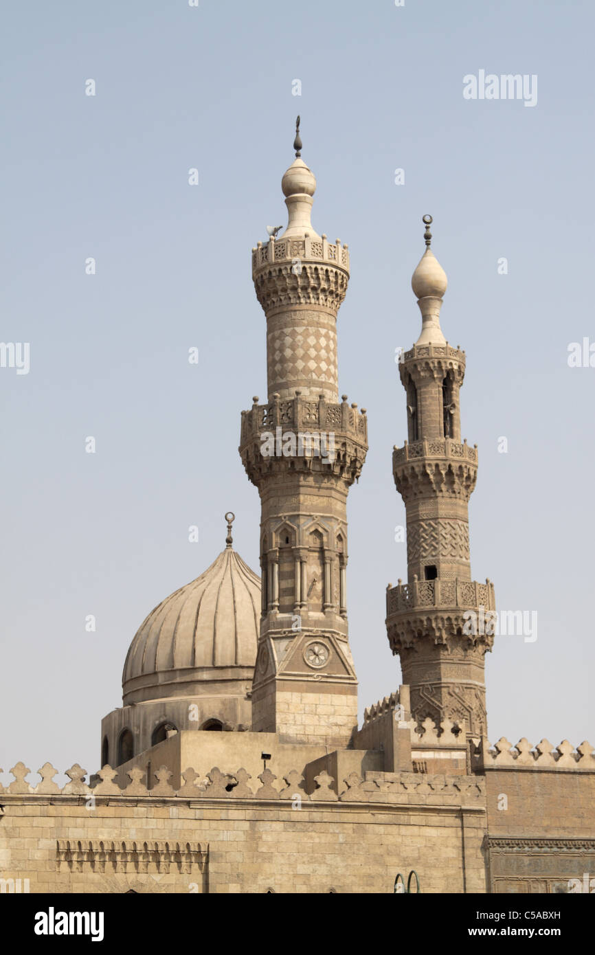 Dome al azhar mosque cairo egypt Banque de photographies et d’images à ...