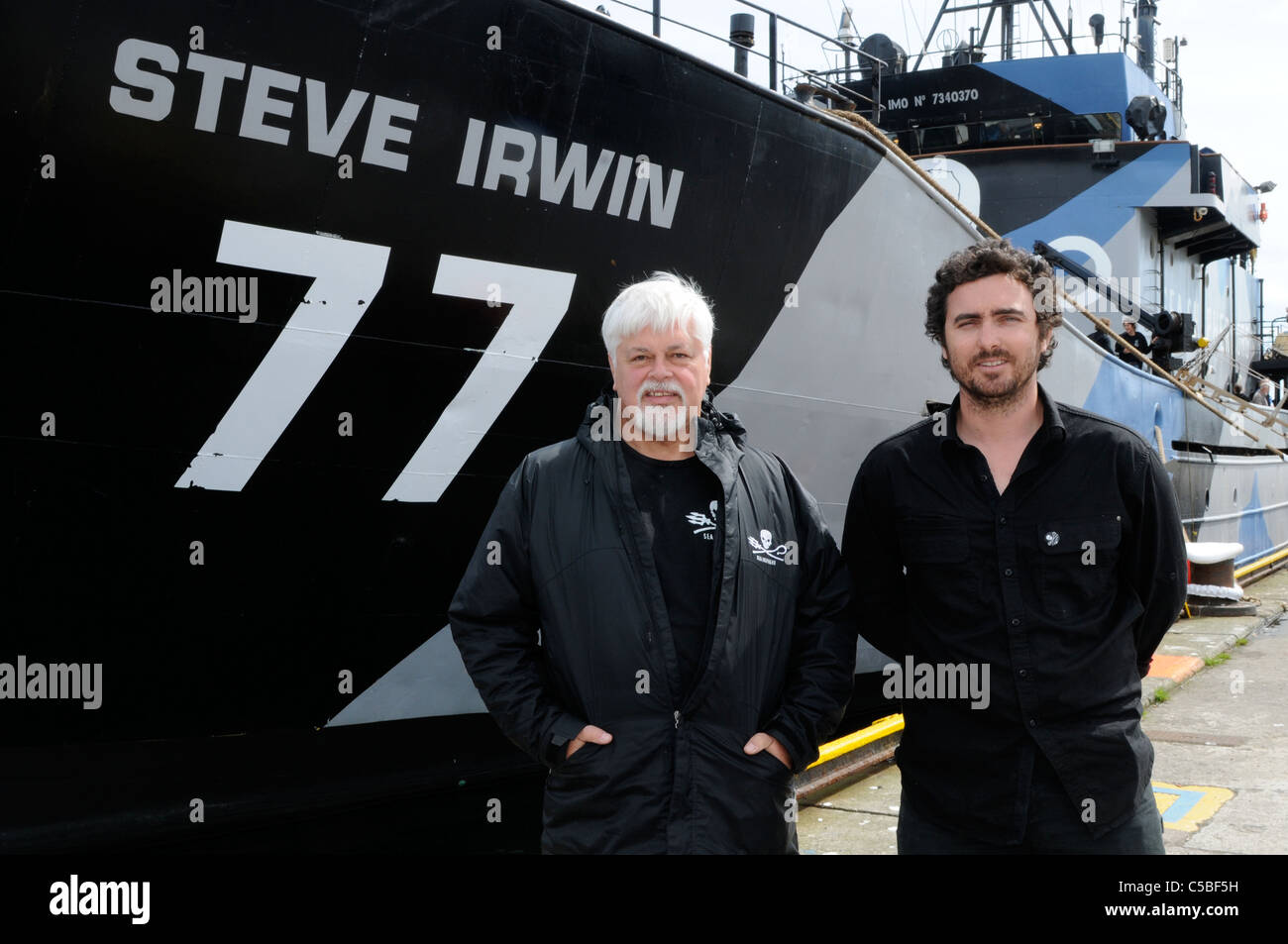 Les navires de berger Brigitte Bardot et Steve Irwin à Lerwick Shetland ...