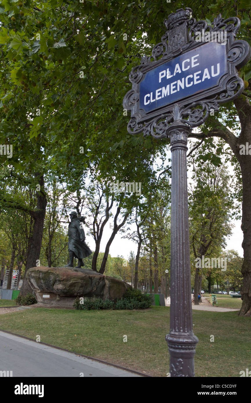Clemenceau sculpture Banque de photographies et d’images à haute ...