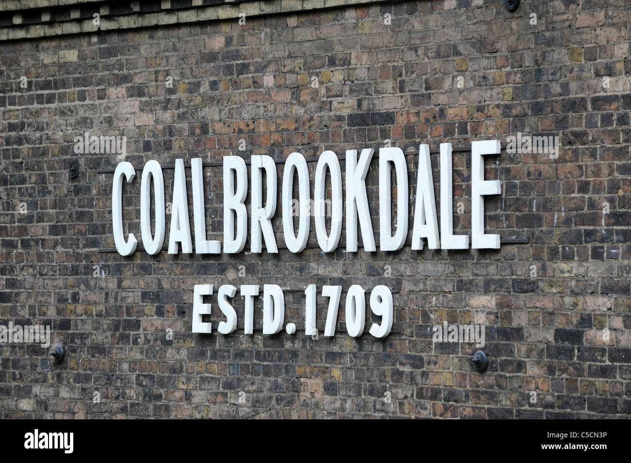 Signe de coalbrookdale Banque de photographies et d’images à haute ...
