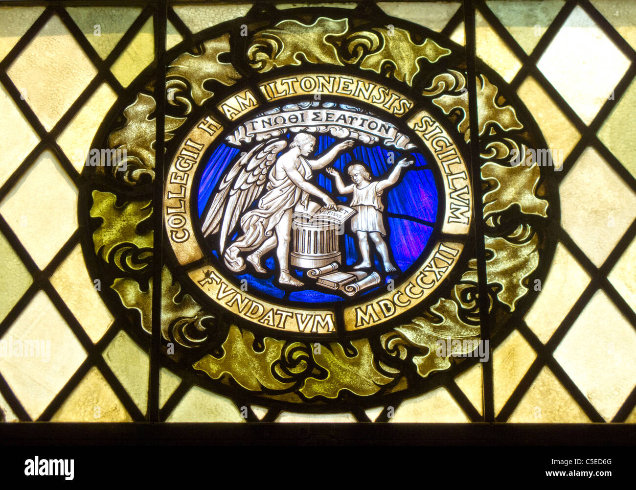 Logo vitrail Banque de photographies et d’images à haute résolution - Alamy