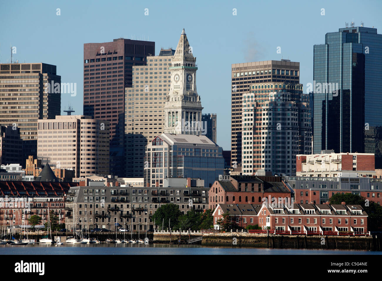 Boston skyline Banque de photographies et d’images à haute résolution ...