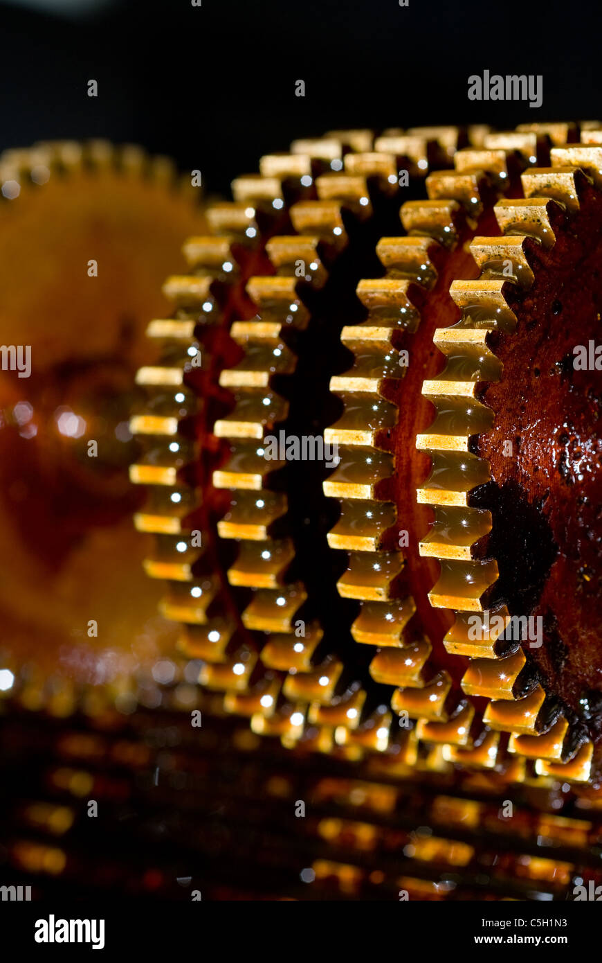 Engrenages et liaisons Banque de photographies et d’images à haute ...