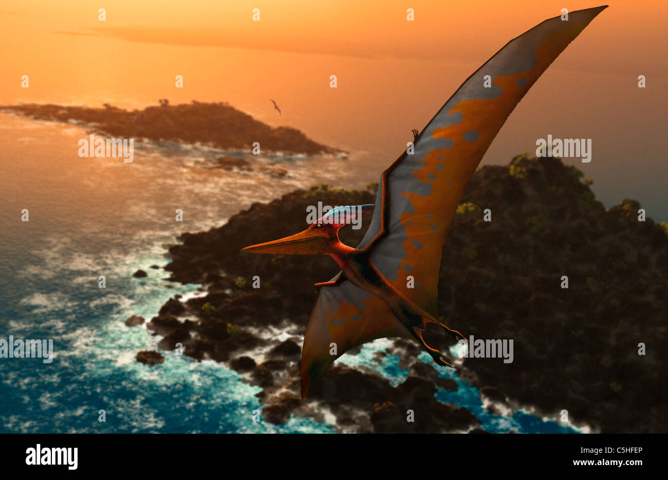 Pteranodon pterosaur Banque de photographies et d’images à haute résolution - Alamy