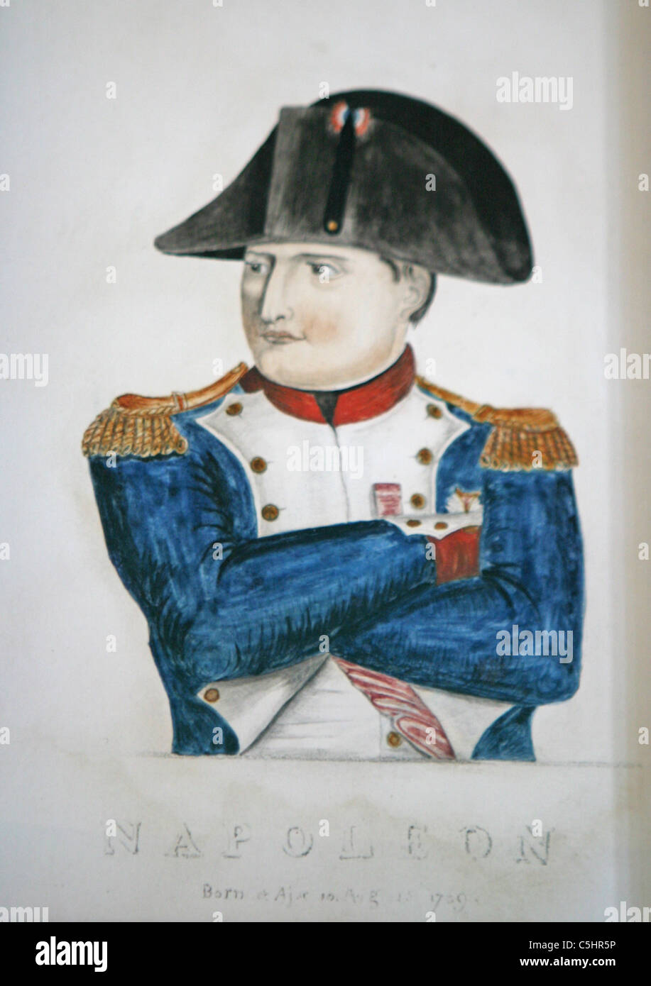 Dessin de Napoléon Bonaparte Photo Stock - Alamy