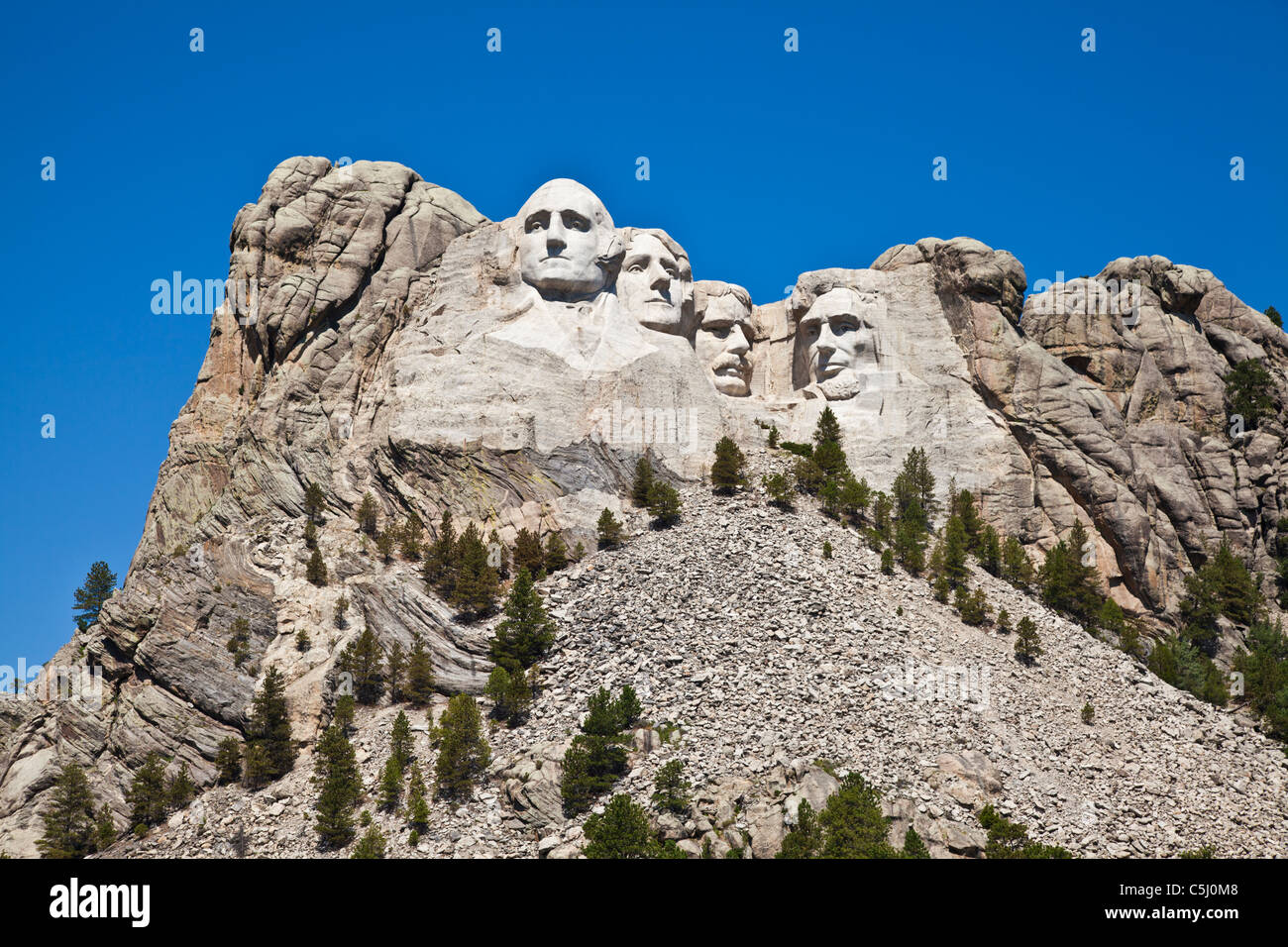 Monument National du Mont Rushmore dans le Dakota du Sud Photo Stock ...