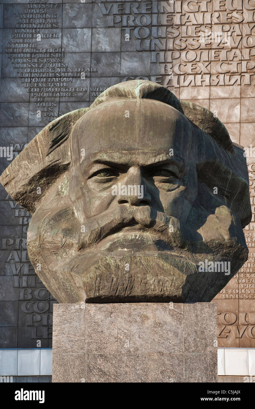 La Karl-Marx-Monument, Chemnitz | Karl-Marx-Monument, Chemnitz Photo ...