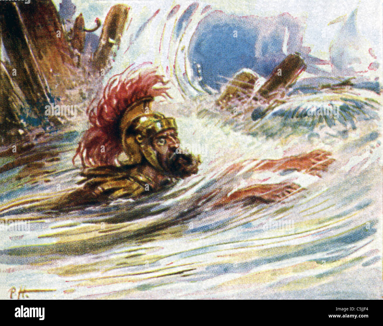 Horatius au pont Banque de photographies et d’images à haute résolution ...