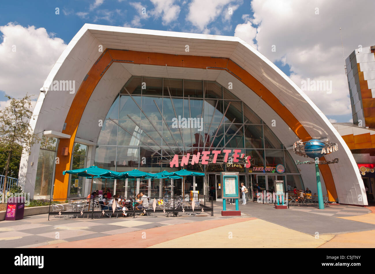 Annette's Diner à Disney Village à Disneyland Paris en France Photo ...