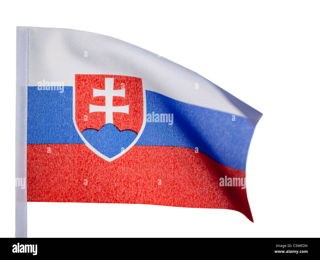 Drapeau slovaque Banque de photographies et d’images à haute résolution ...