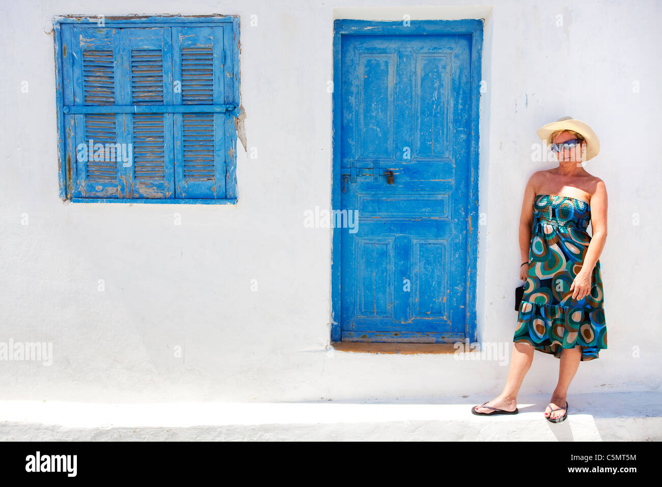Megalochori santorini Banque de photographies et d’images à haute ...
