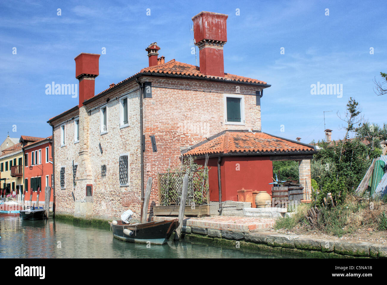 Isola di torcello island insel isola isla ile ile Banque de ...