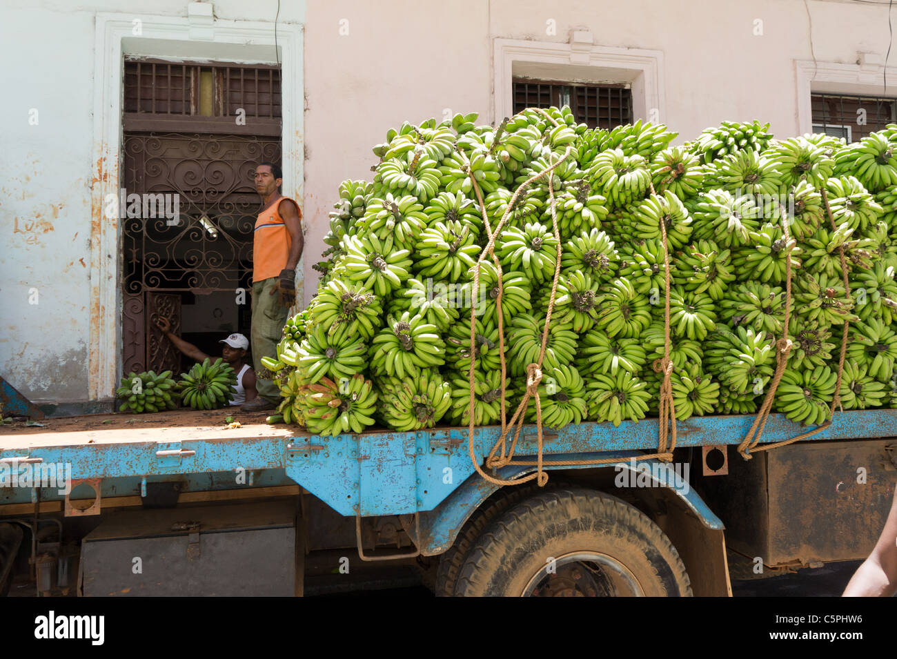 Banana Truck Banque d'image et photos - Alamy