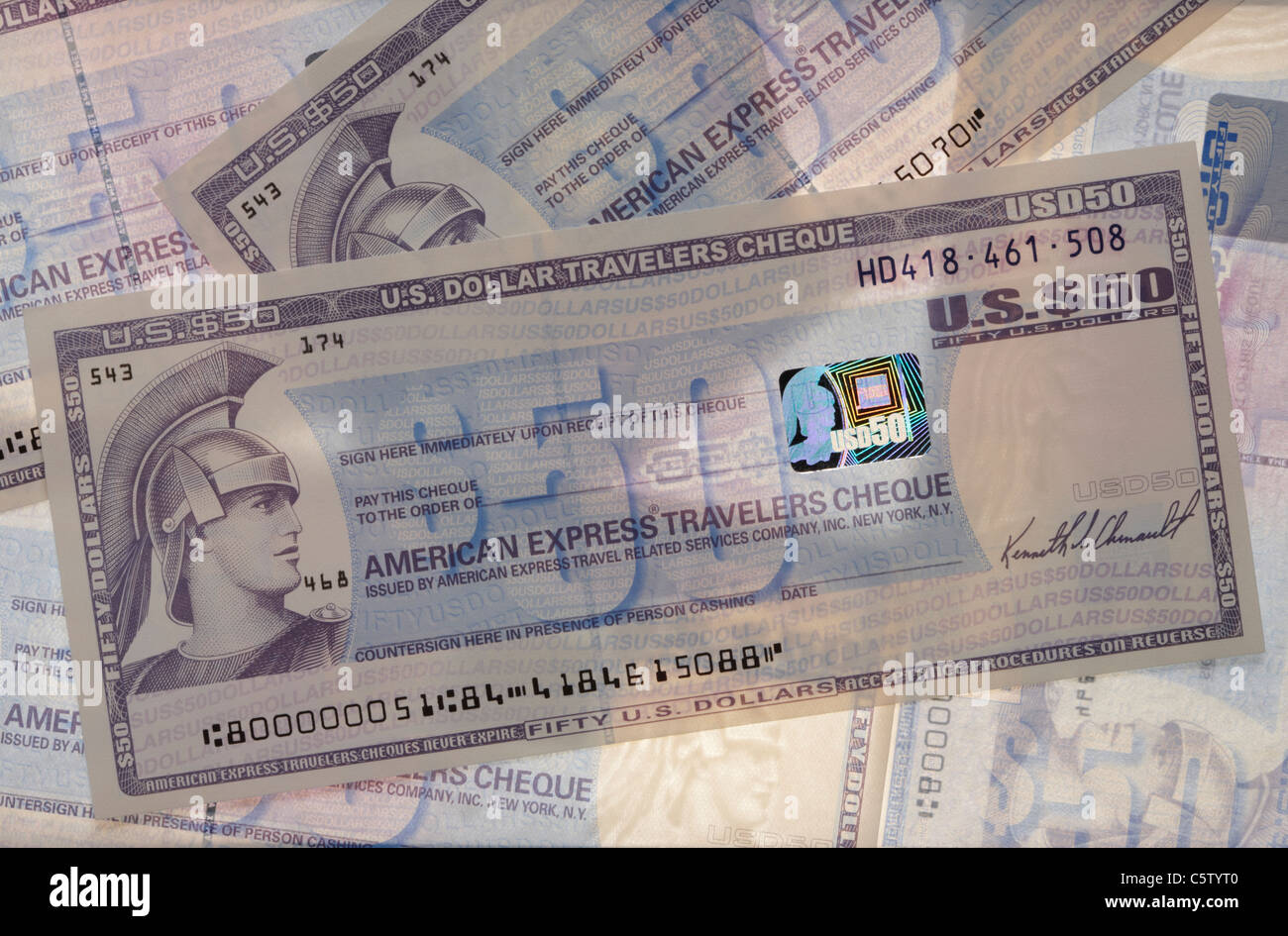Travelers cheques Banque de photographies et d’images à haute ...