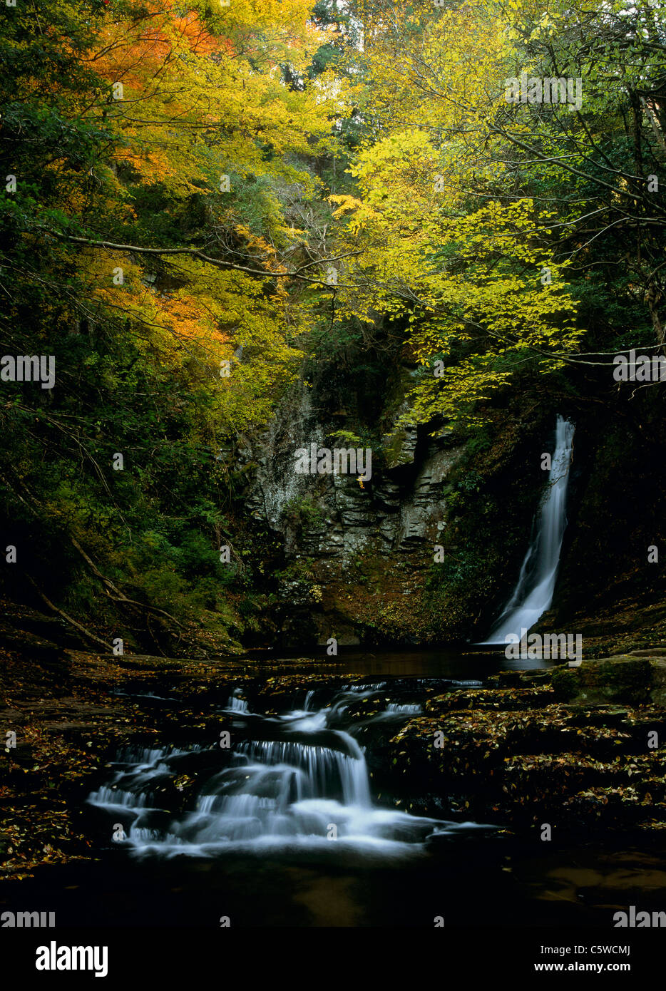 Biwa no taki waterfall Banque de photographies et d’images à haute ...