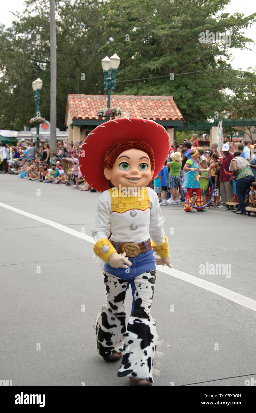 Jessie toy story de Disney's countdown à fun parade Hollywood studios ...