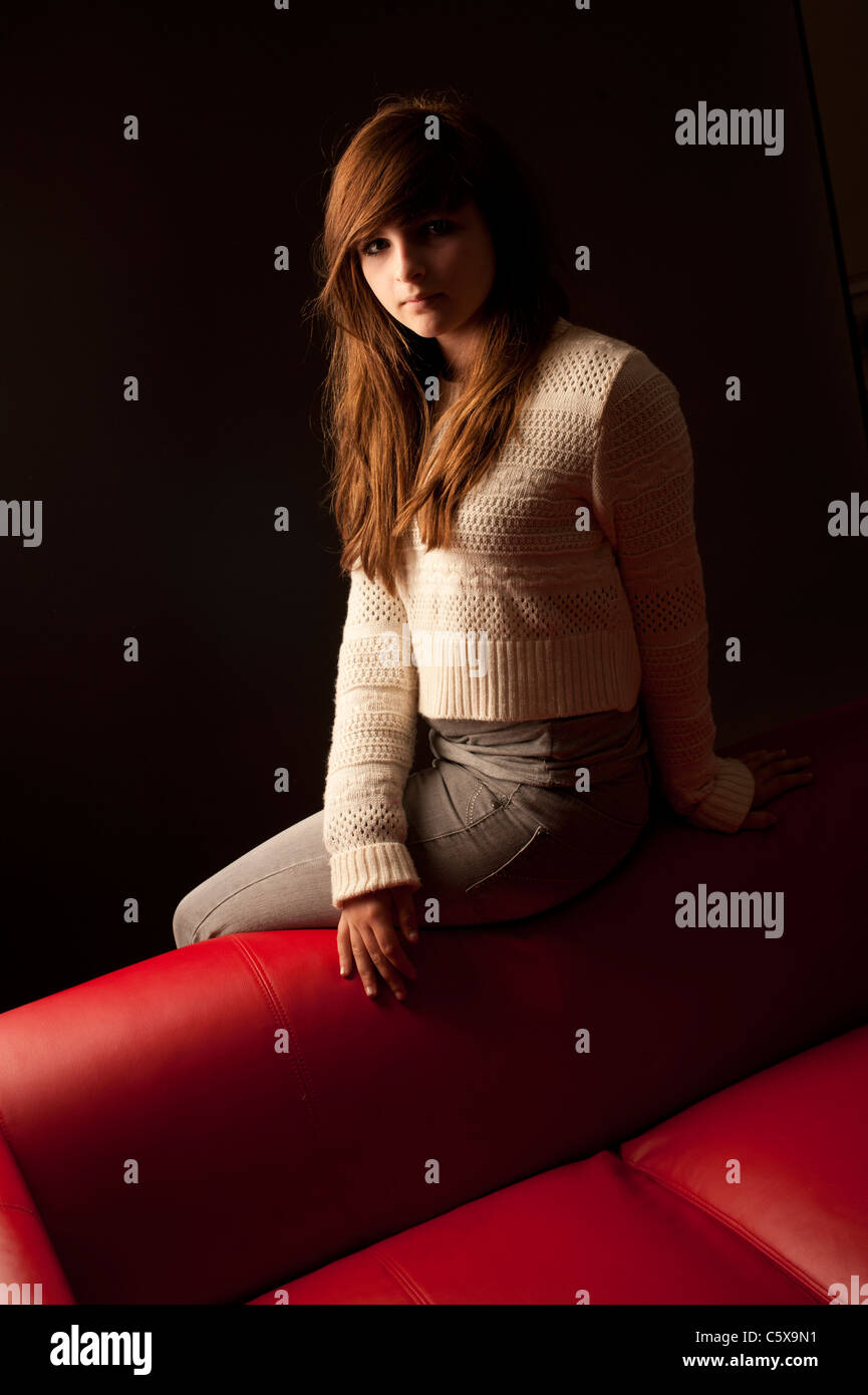 13 Year Old Girl Model Banque d'image et photos - Alamy