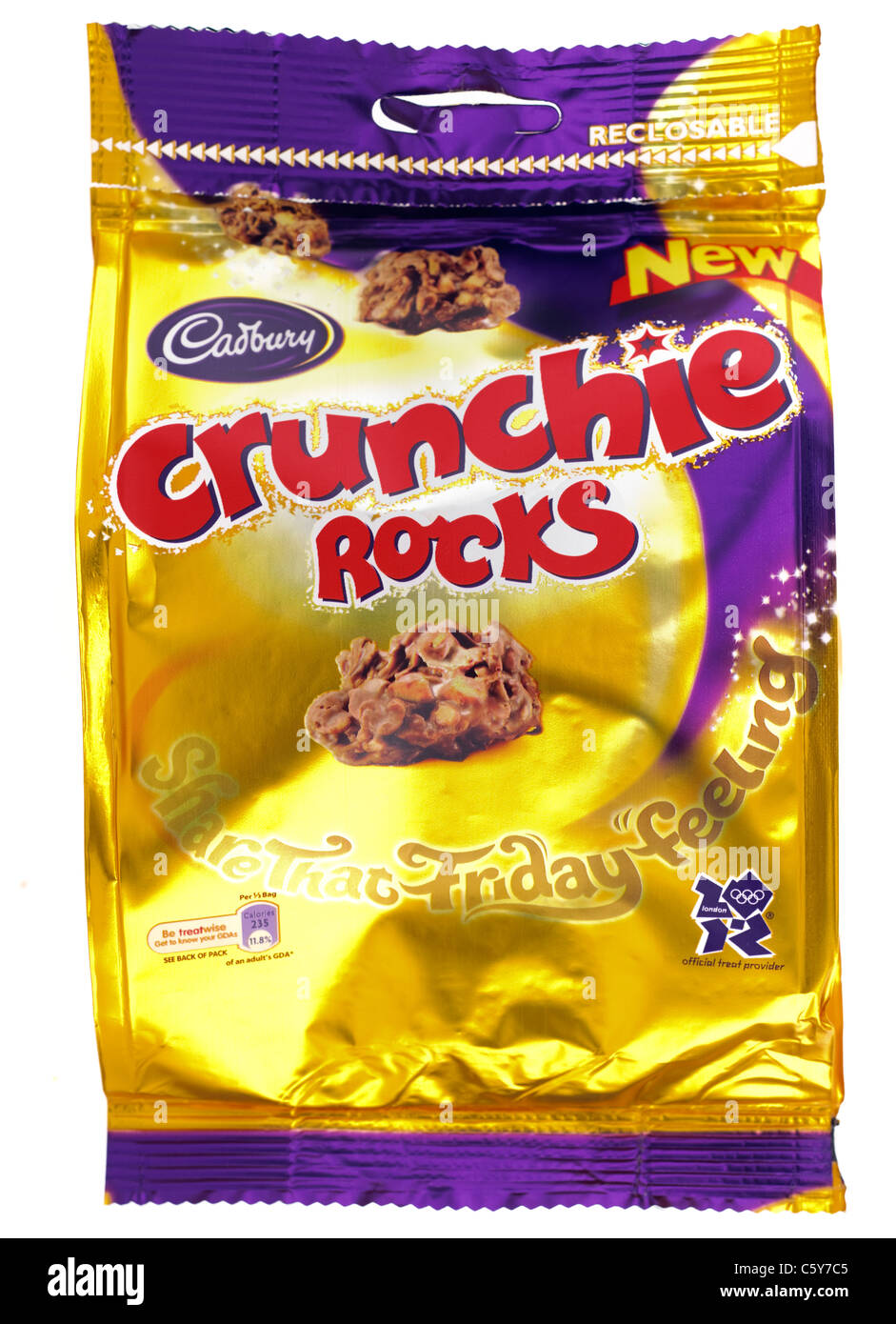 Paquet de roches crunchie cadbury Banque de photographies et d’images à ...