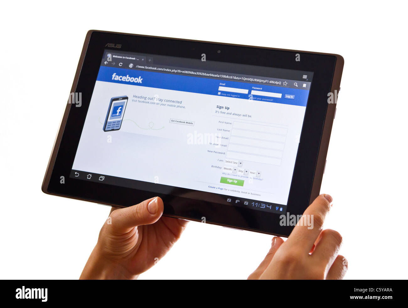 Android tablet Banque de photographies et d’images à haute résolution ...