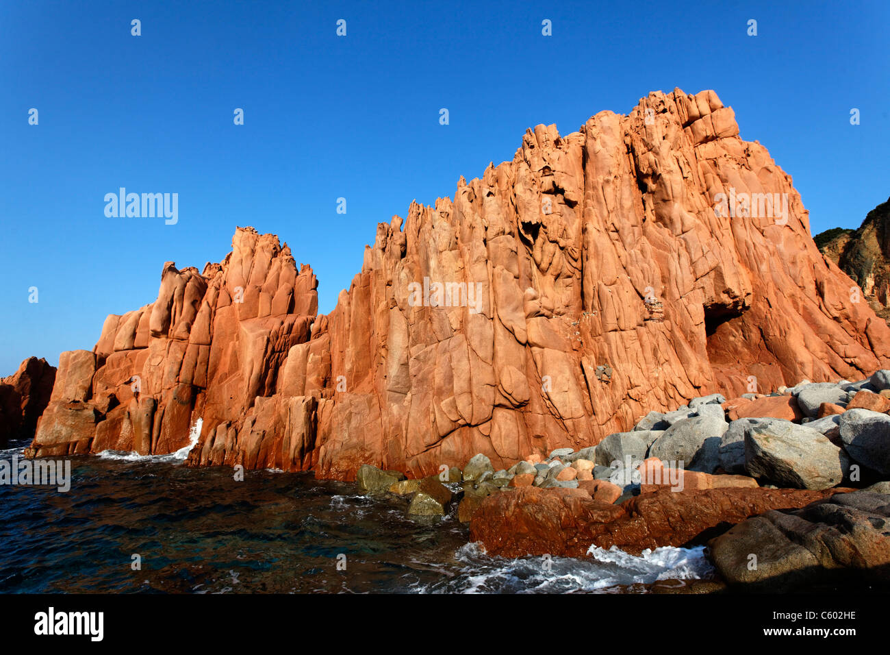 Roches rouges arbatax Banque de photographies et d’images à haute ...