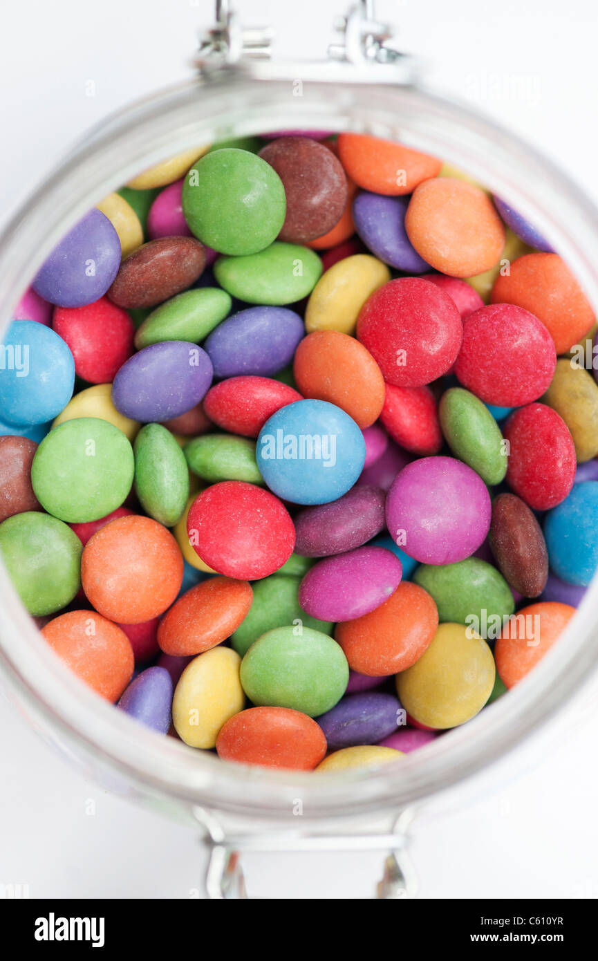 Smarties bleus Banque de photographies et d’images à haute résolution ...