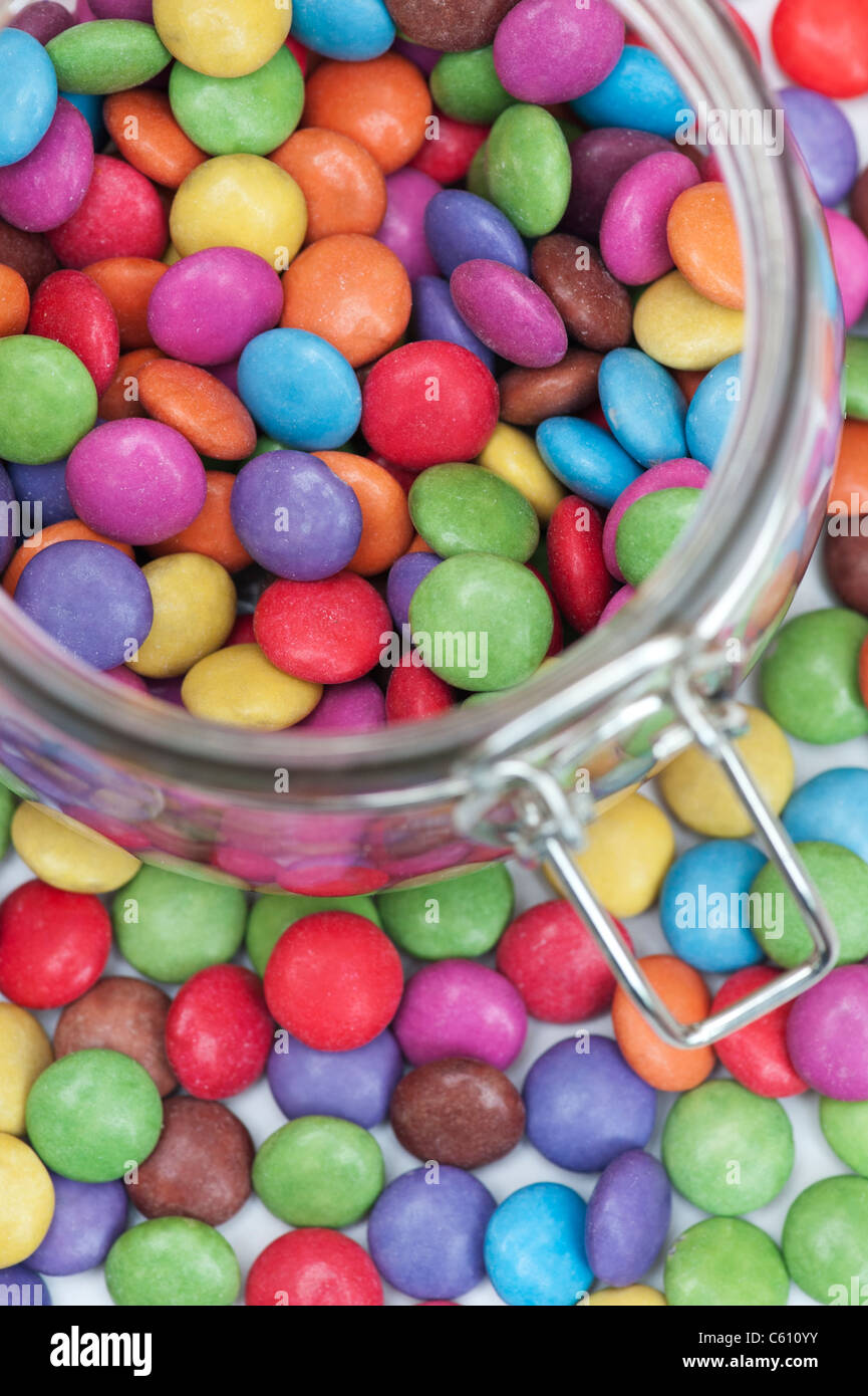 Smarties bleus Banque de photographies et d’images à haute résolution ...