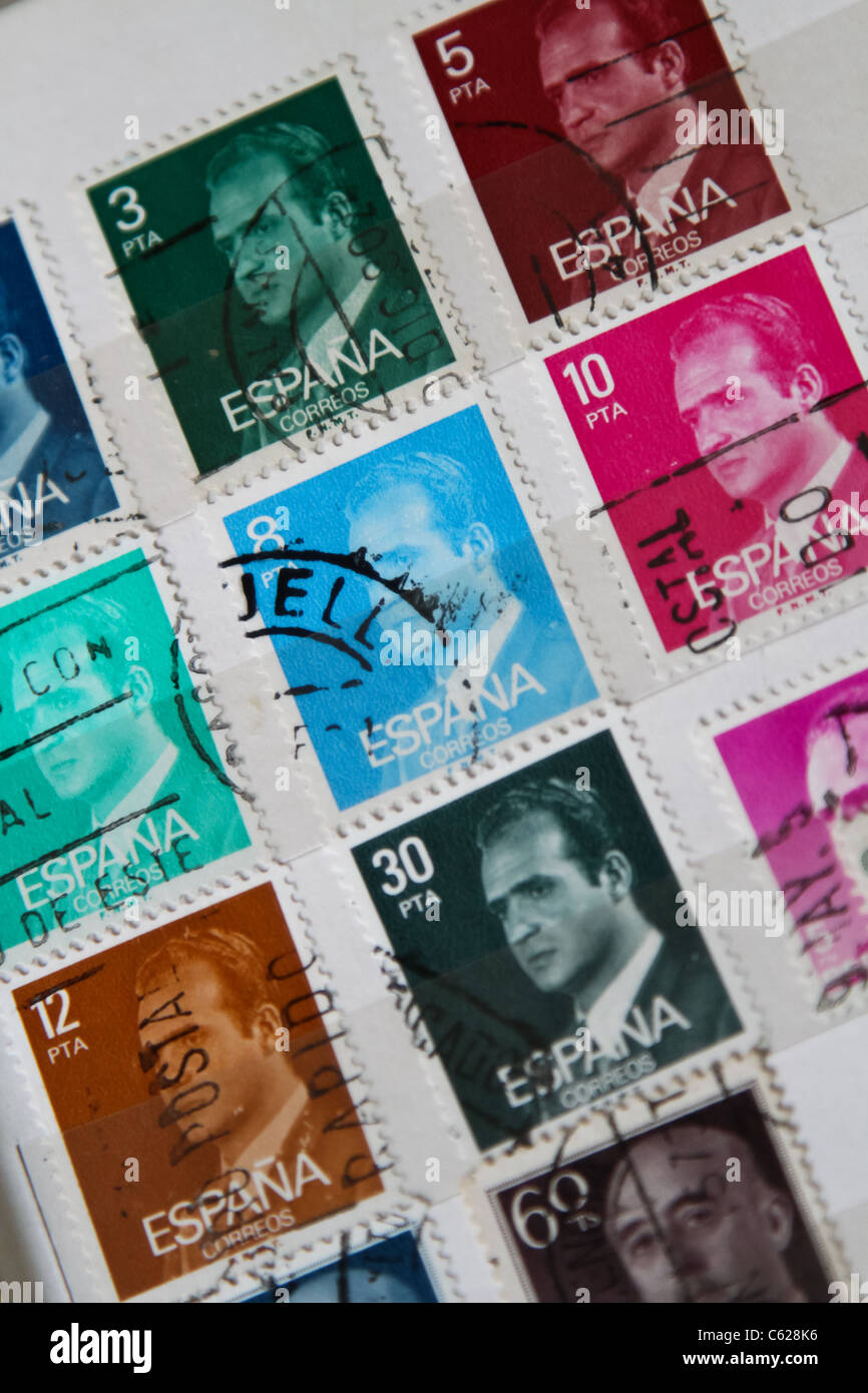 Spanish stamp Banque de photographies et d’images à haute résolution ...