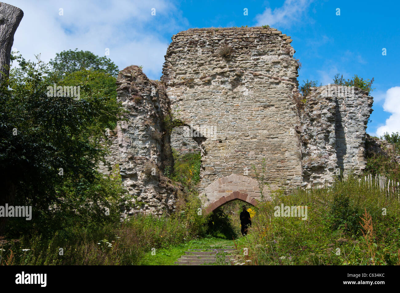 Wigmore castle Banque de photographies et d’images à haute résolution ...