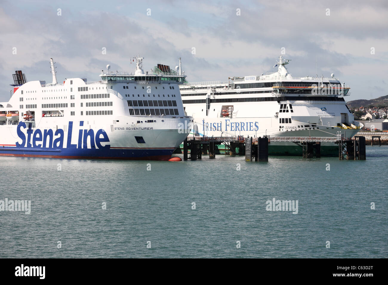 Car ferry de holyhead Banque de photographies et d’images à haute ...