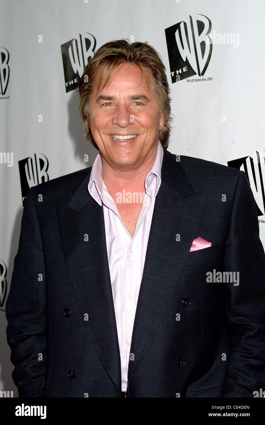 Don Johnson aux arrivées pour le réseau WB'S 2005 ALL STAR CELEBRATION ...