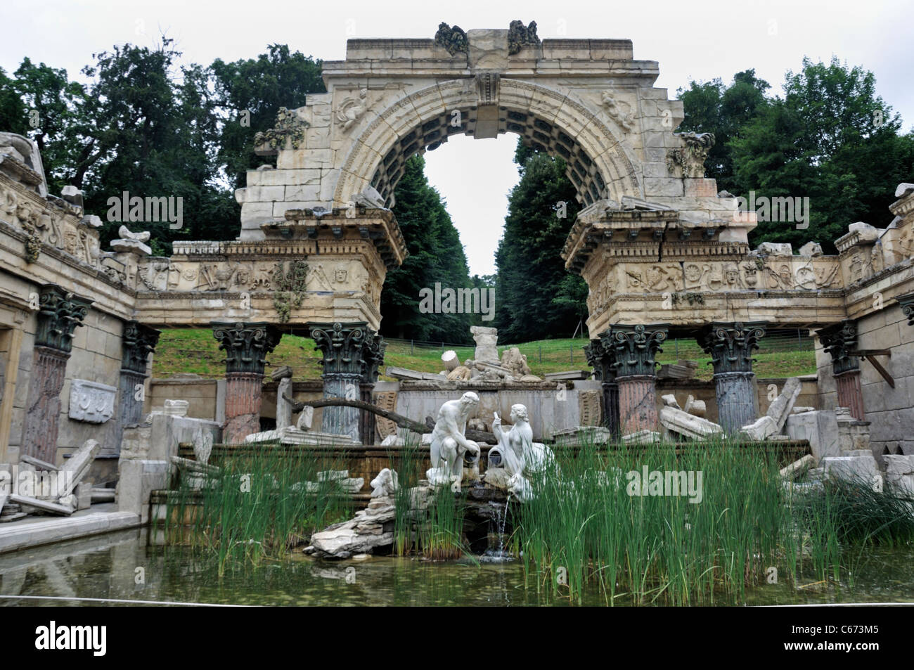 Roman ruins vienna Banque de photographies et d’images à haute ...
