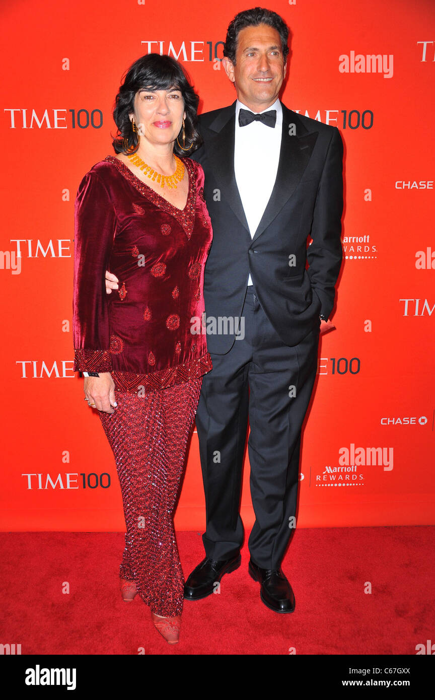 James rubin with christiane amanpour Banque de photographies et d ...