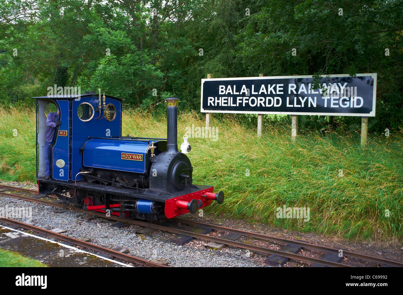 Bala lake narrow gauge railway Banque de photographies et d’images à ...